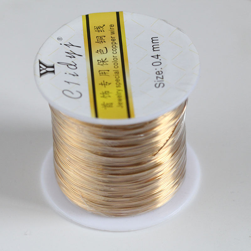 Half Jin [Jin equals 0.5 kg] Color-retaining copper wire 0.2-1.0mm hand ...