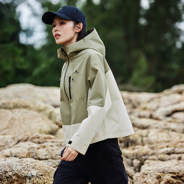 Pathfinder outdoor sports casual jacket women's spring loose hooded ...