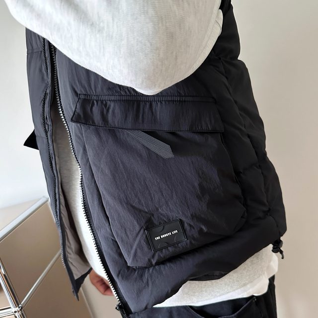 Dayi worry-free plus size men's winter new trendy fat vest plus fat men ...