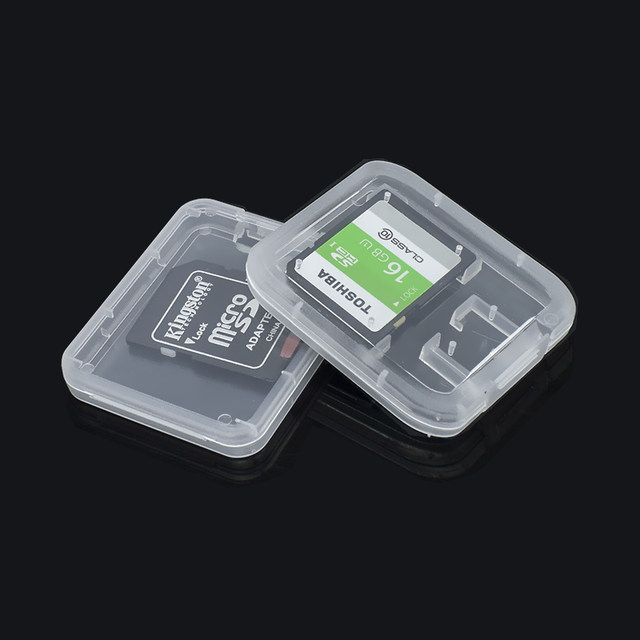 SIM mobile phone memory card box SD SLR camera CF storage box packaging ...