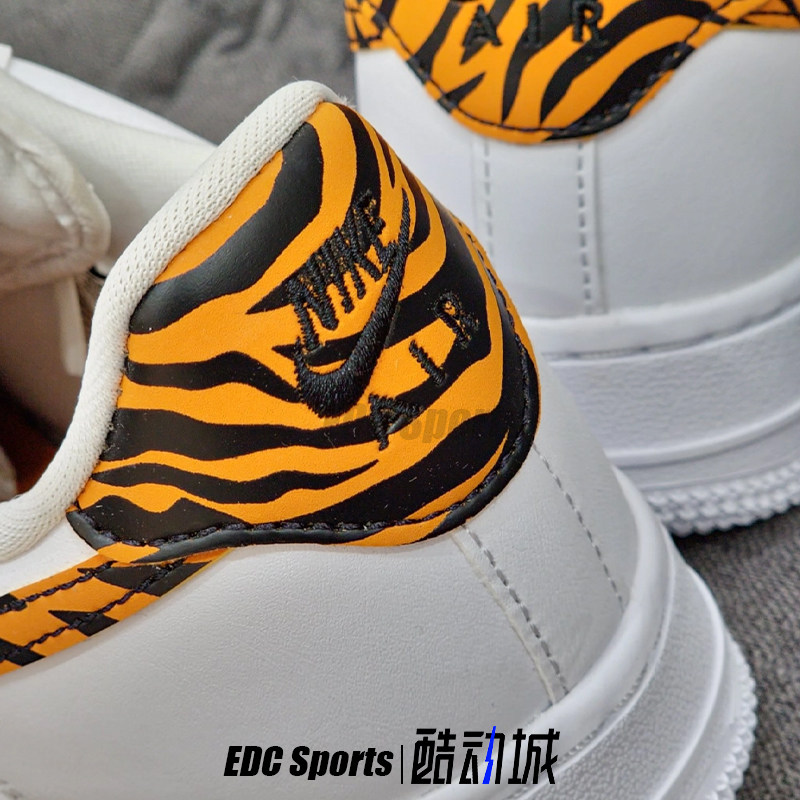 Nike Air Force 1 tiger pattern AF1 Air Force One women's low-top casual ...
