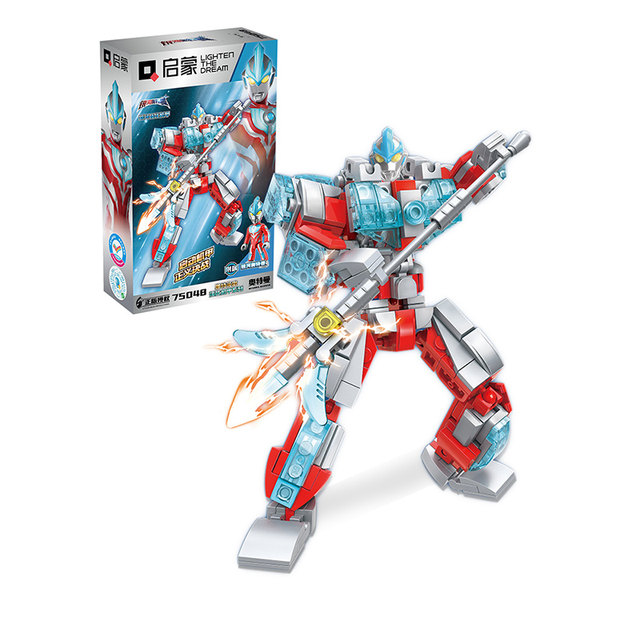 Enlightenment Ultraman building blocks Orbu Galaxy Mecha boy ...