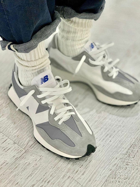 New Balance NB327 Series Original Gray Men's and Women's Casual Sports ...