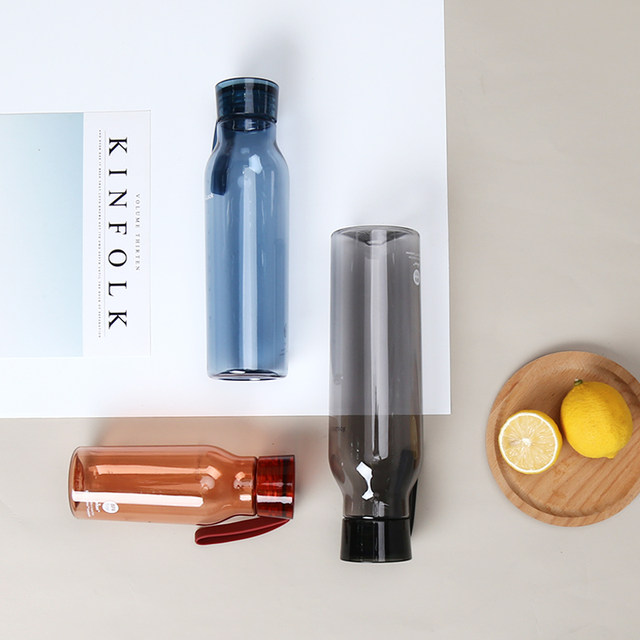 Lock and Lock Sports Water Cup Summer Plastic Cup Portable Tritan Handy Cup ins Simple Male and ...