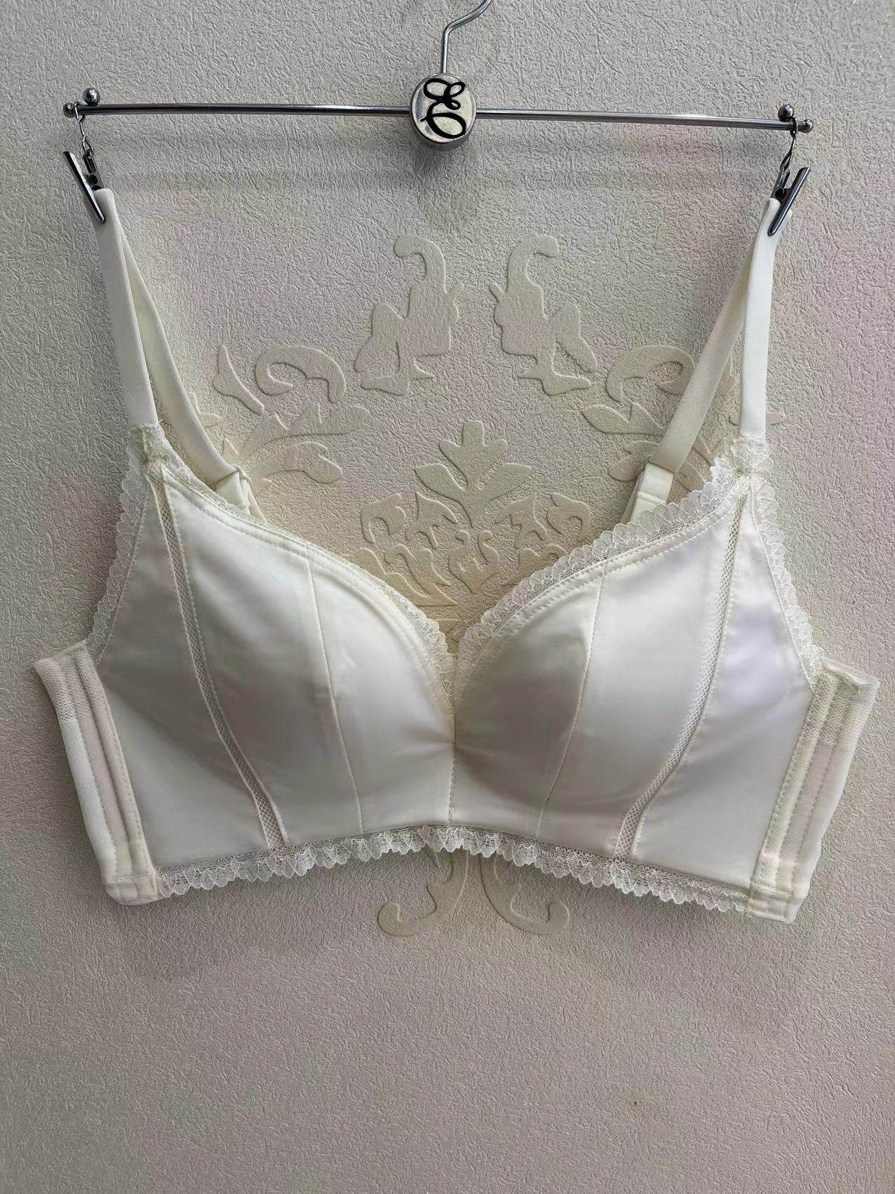 Eblin fashion lace edge seductive sexy female bras, body without steel ...