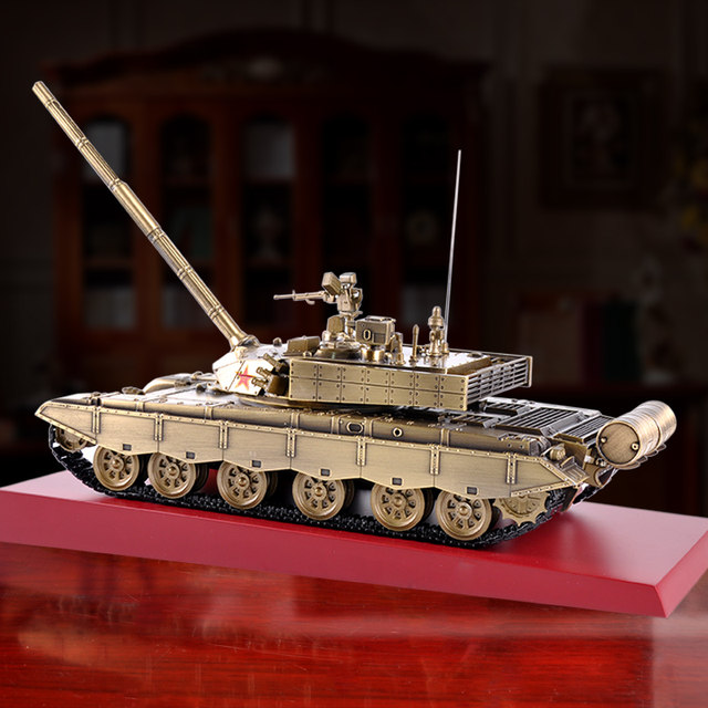 1:30 China Type 99 Main Battle Tank Model Alloy Simulation Tank Armored ...