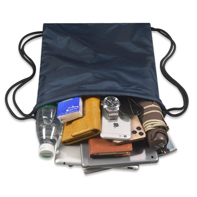 Lightweight drawstring backpack men's outdoor sports fitness backpack ...