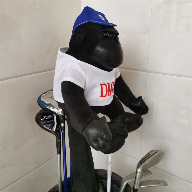 Chimpanzee Golf Club Cover Wooden Club Cover Driver Hat Cover Cartoon ...