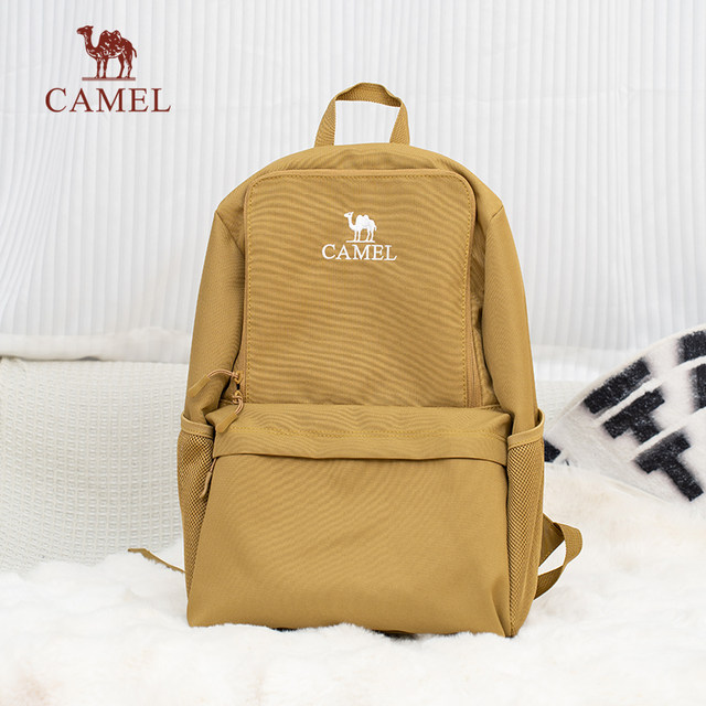 Camel outdoor backpack schoolbag male and female college students ...