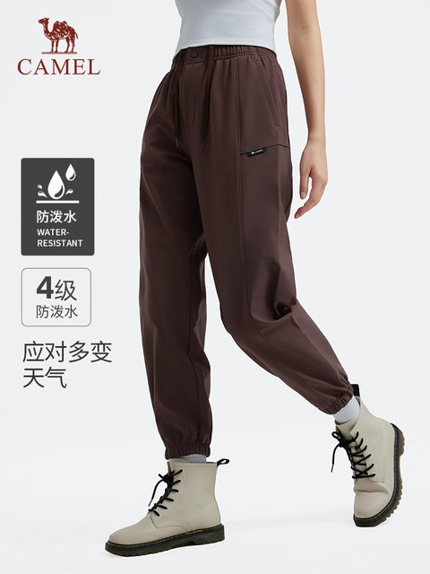 Camel Women's Velvet Sweatpants Women's Loose 2024 Autumn and Winter ...