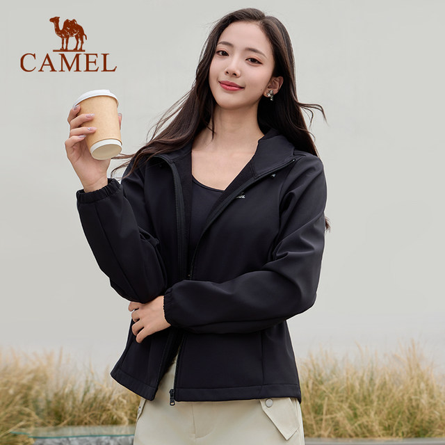 Camel Sports Jacket Women's Running Jacket 2024 New Autumn and Winter ...