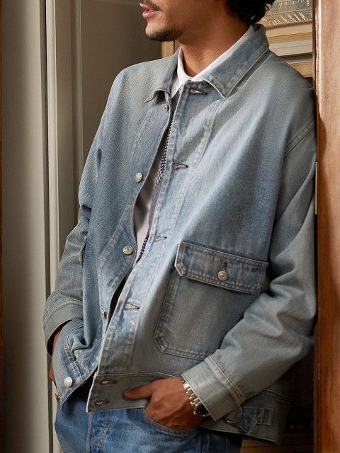 Levi's craftsmanship denim Japanese men's American retro vintage denim ...