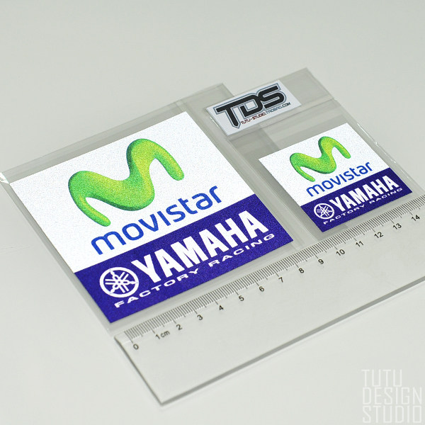 TUTU Tu Tu Patch 46 Rose Italian team Movistar sponsorship sticker ...