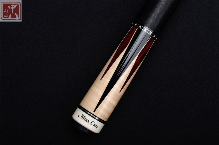 Brand new imported Japanese MEZZ Metz EC7-CM5 nine cue Chinese style black 8 table cue sixteen ...
