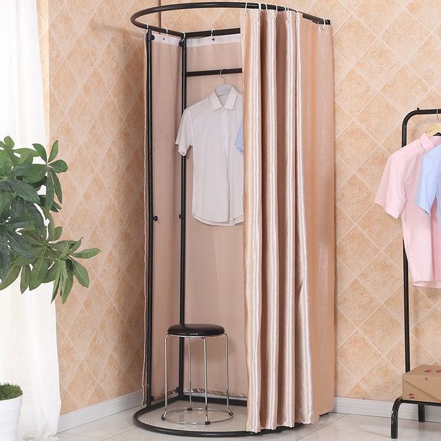 Customizable mall temporary mobile fitting room clothing store floor ...