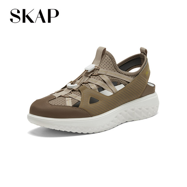 Oreo SKAP 2024 summer new thick-soled Baotou hollow breathable men's ...