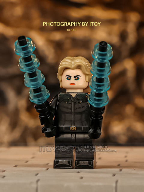 Original Chinese Marvel Thunder Agents Building Blocks Yelena Sentinel ...