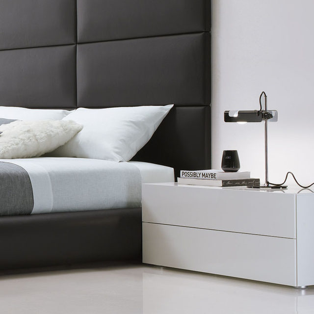 Simple modern bedside table minimalist drawer cabinet bedside cabinet ...