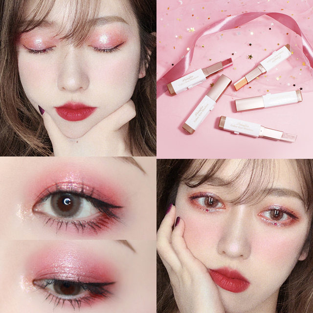 Buy One, Get One Free, Two-Color Eyeshadow Stick, Lazy Pen, Double ...