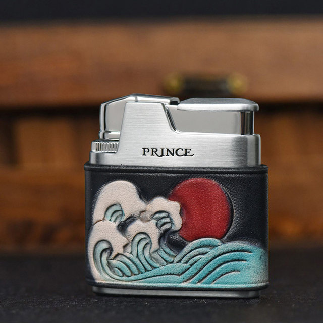 Japanese Prince brand good things series genuine leather and style wave ...