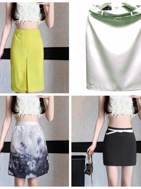 Excellent spring and autumn new product elegant A -line female slim dot ...