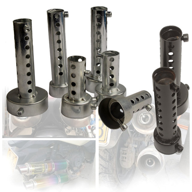 Motorcycle modified exhaust pipe muffler silencer CB400 adjustable ...