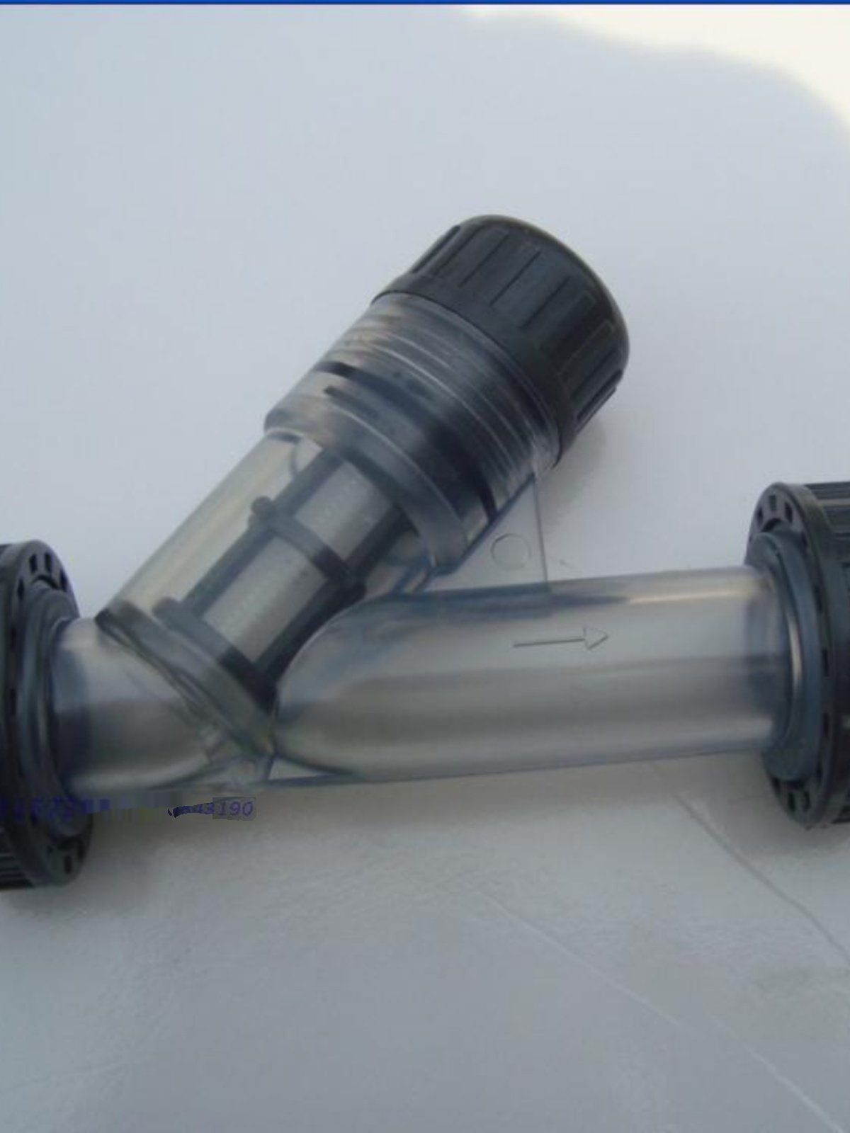 Y-type plastfilter dn15/20/25/32/40 upvc rørsilfilter