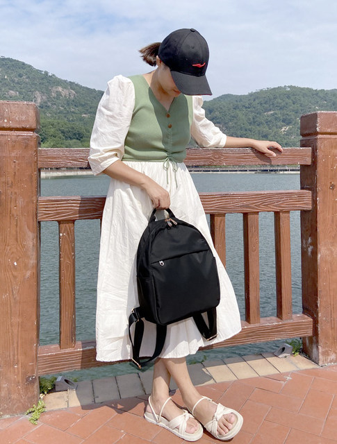 Backpack Women's 2024 New Trendy Travel Waterproof Oxford Cloth Small ...