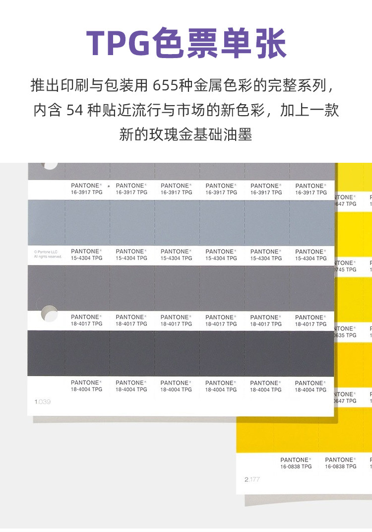 Spot Pantone Color Card - International Standard C/U/TPX/TPG Color Card ...