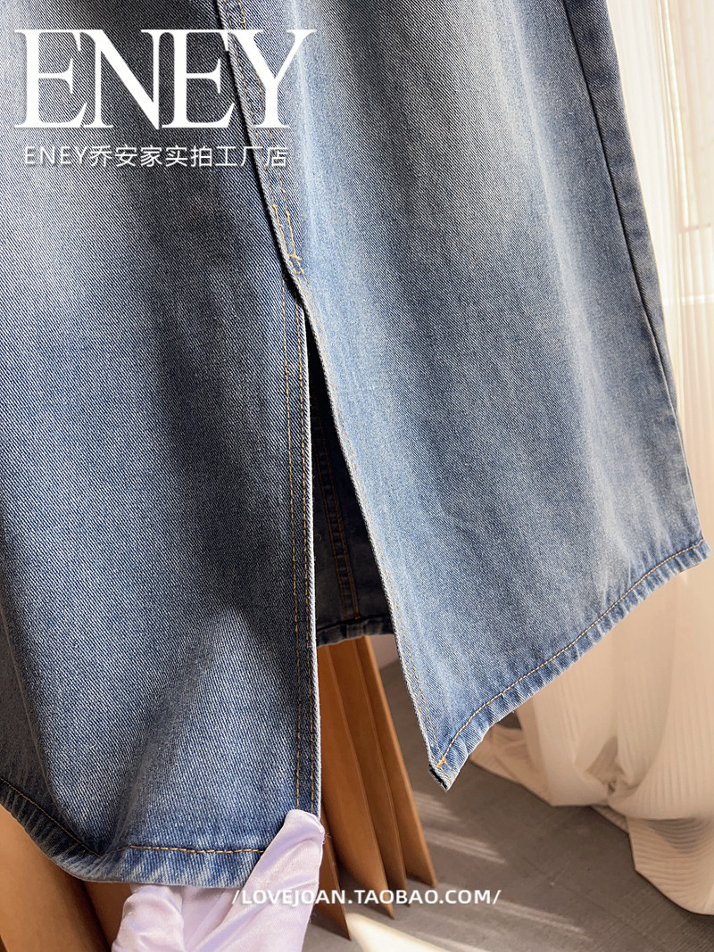 Good news for fat girls! Slim and comfortable ~ A-line high-waisted ...