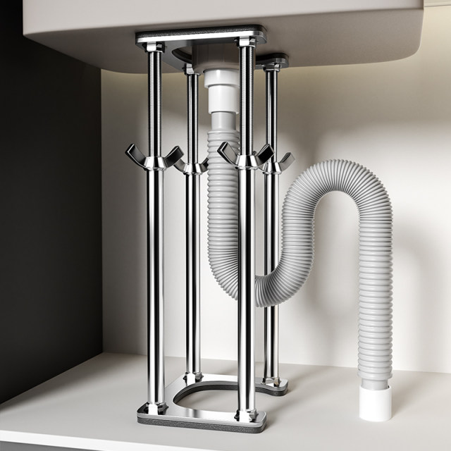 Kitchen sink under counter basin support rack vegetable basin basin ...