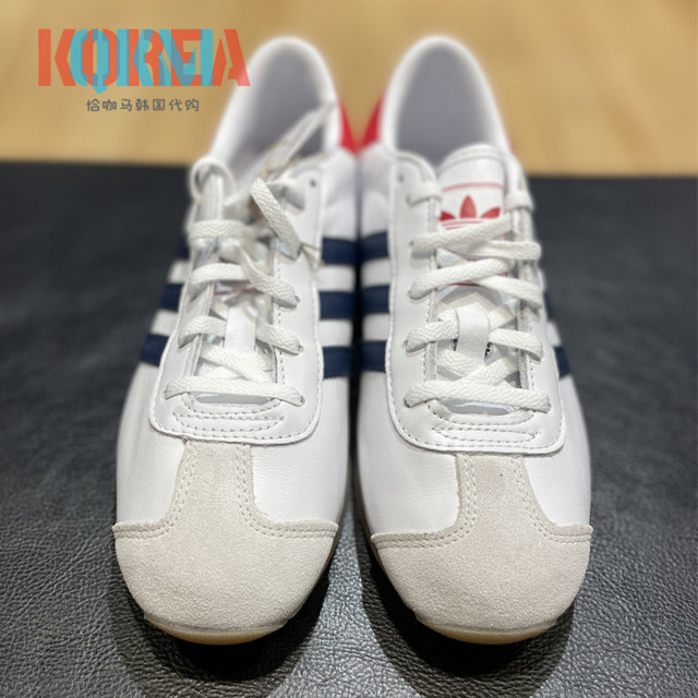 Adidas adidas triplet Country II men and women retro leisure sports ...