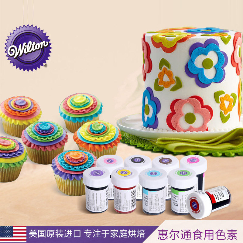 Wilton Edible Food Coloring - 28.3g Water-Based Cake Decorating
