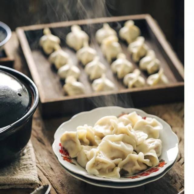 Authentic fresh handmade dumplings/grandmother’s dumplings/quick-frozen ...