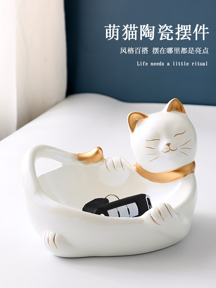 Nordic Ceramic Key Holder - Cute Home Decor