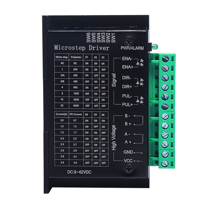 57 stepper motor set 1.8N/57BYG250C+TB6600 two-phase 4-wire driver 4A ...