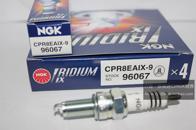 Hot Ngk Iridium Spark Plug Cpr8Eaix-9 Corresponds to Cpr7Ea-9, Cr7Eix ...
