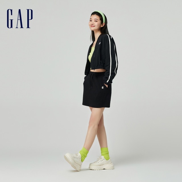 Gap Women's 2024 Spring and Autumn New Nylon Asymmetric Placket ...