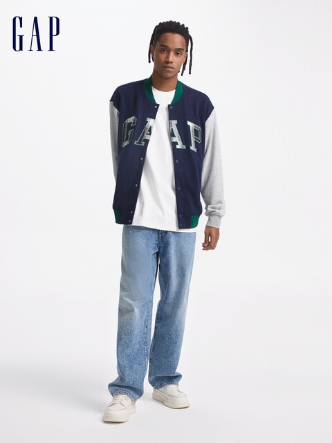 Gap men's and women's clothing 2025 autumn logo college style baseball ...