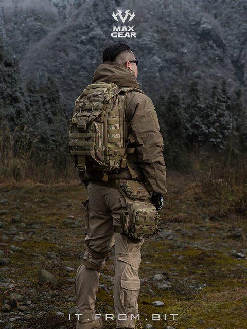 Maxgear X7 tactical backpack attacks on backpack men's mini -outdoor multi -functional assault ...