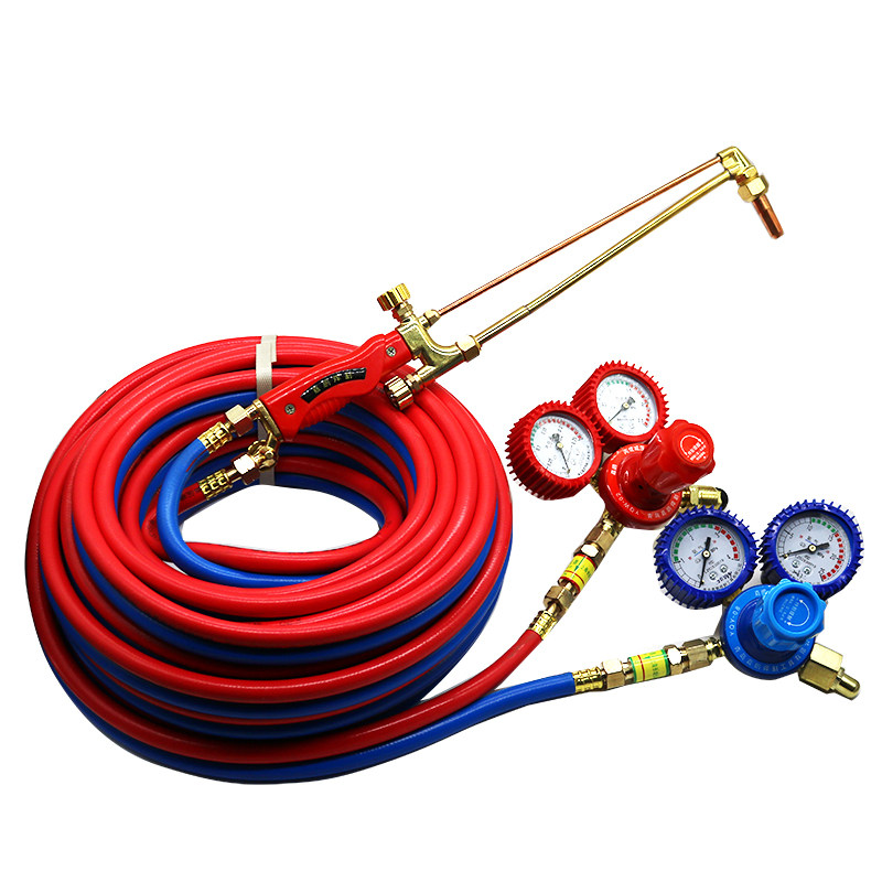 Набір інструментів для газового різання з вимірювачем кисню та ацетилену