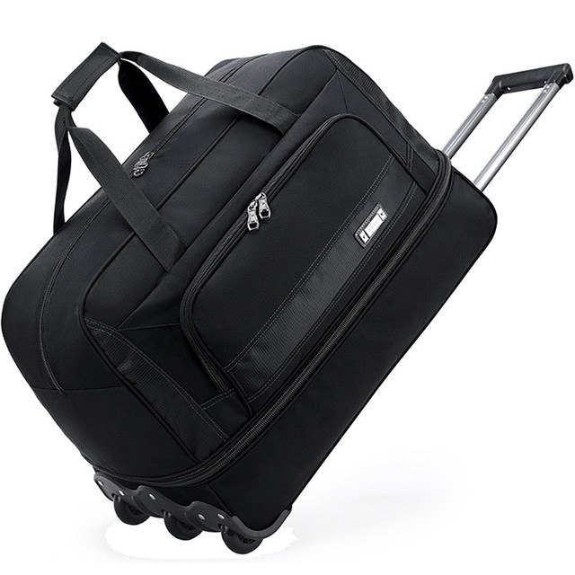 Trolley bag waterproof Oxford cloth large capacity expandable travel ...