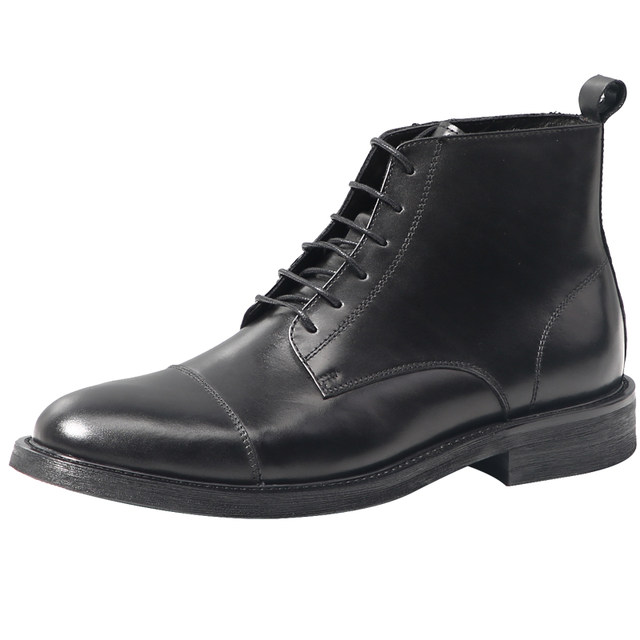 TRD autumn and winter new British style Martin boots men's genuine ...