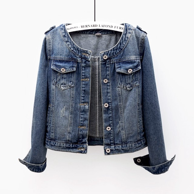 Cowboy outer Set Women's Short Korean Version Spring and Autumn New ...