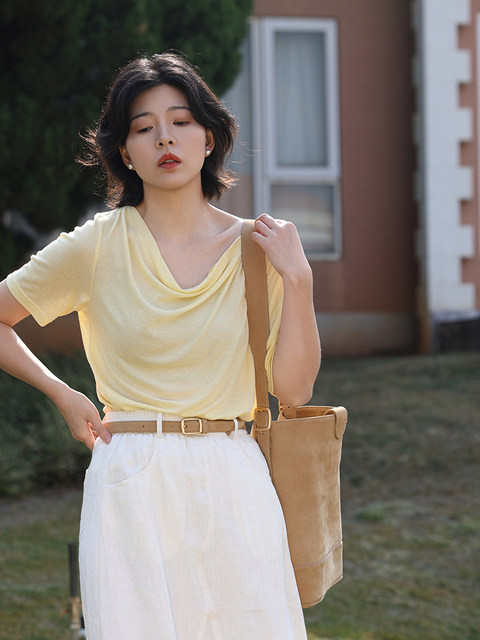 WeTHEE is so slim! You can wear it in midsummer! Loose and elegant ...