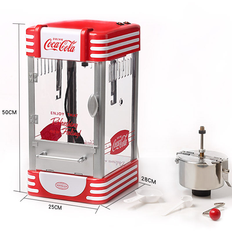 Nostalgia Electrics RKP530 Coca-Cola Patlamış Mısır Makinesi - Kırmızı ...