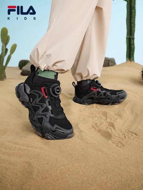 Fila Kids Children's Outdoor Shoes 2025 Summer New Model Boys and Girls Big Kids Knob Dragon ...
