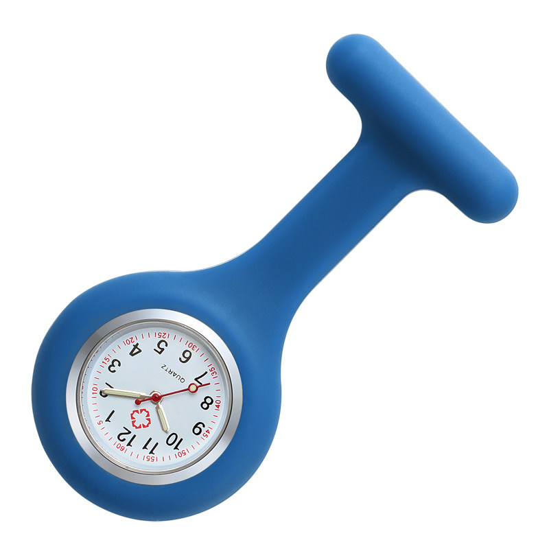 Silicone Nurse Watch - Luminous Pointer Dial - Fashionable Unisex Watch