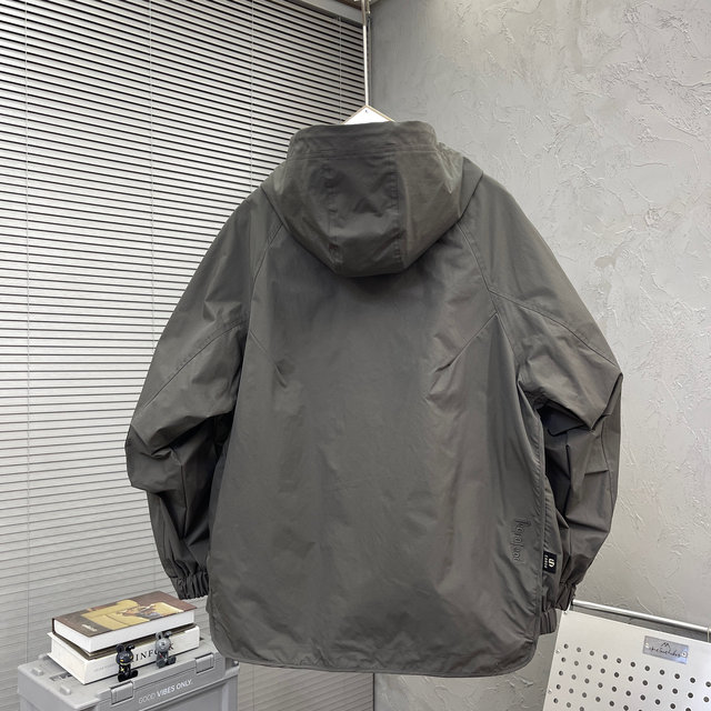 2025 spring hooded jacket for men spring simple new loose casual men ...