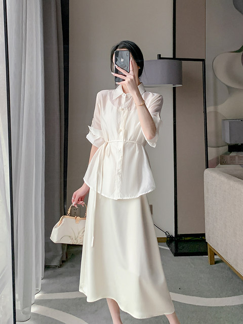 2025 new shirt suit skirt spring and summer light Chinese style new ...